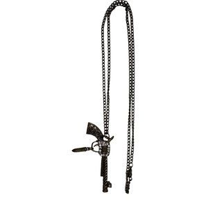 Unbranded | Jewelry | Pistol Gun Bullet Chain Necklace Charm Gold Tone ...